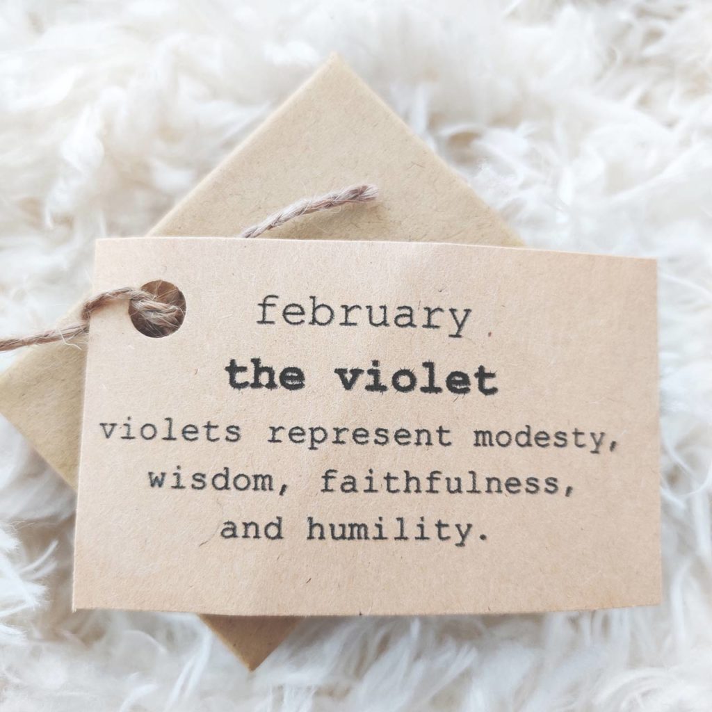 💜 La Violette ... à fleur de peau - NellyGenisson.com